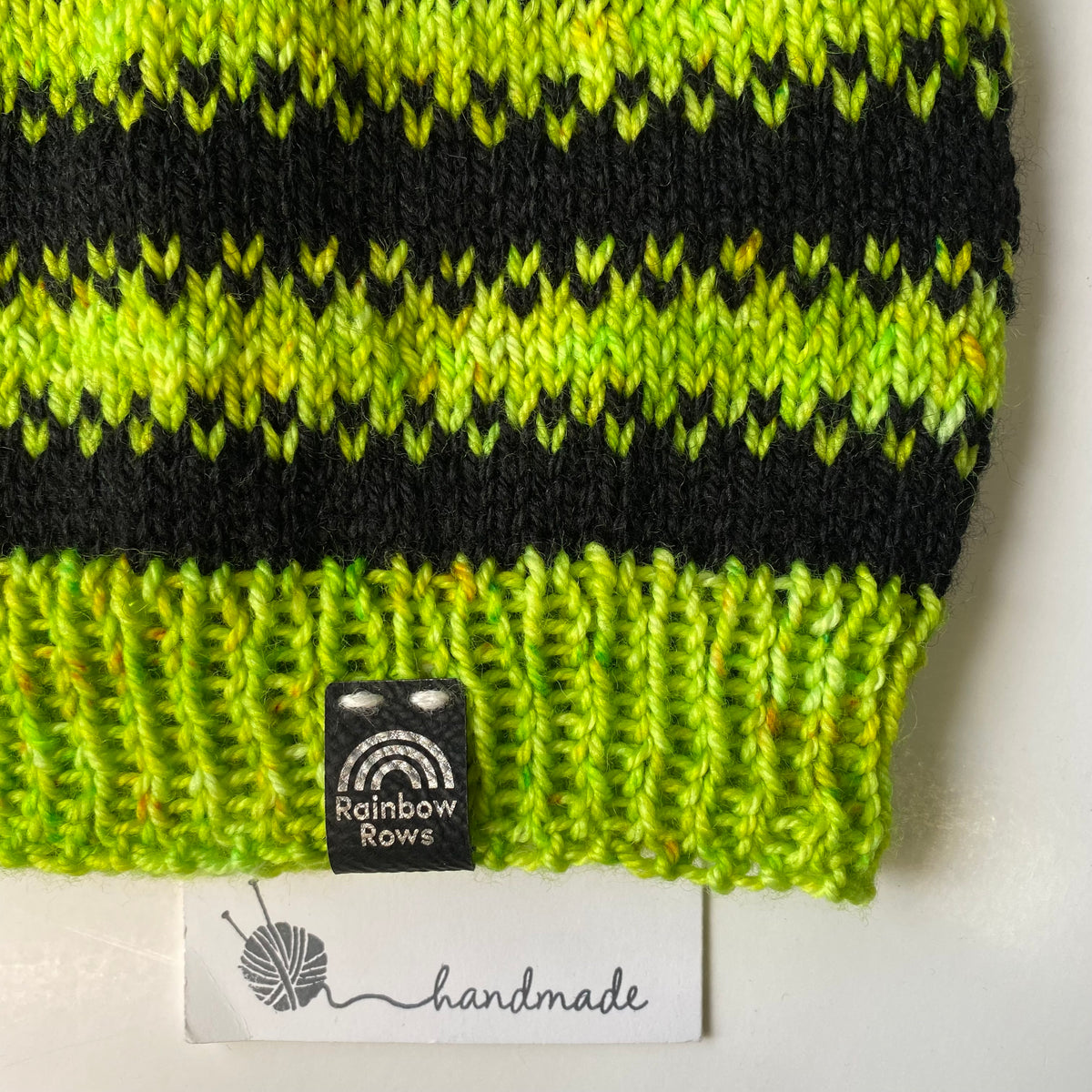 Blurred Lines_Men's Style Beanie Toque_Knitting Pattern – Rainbow Rows ...