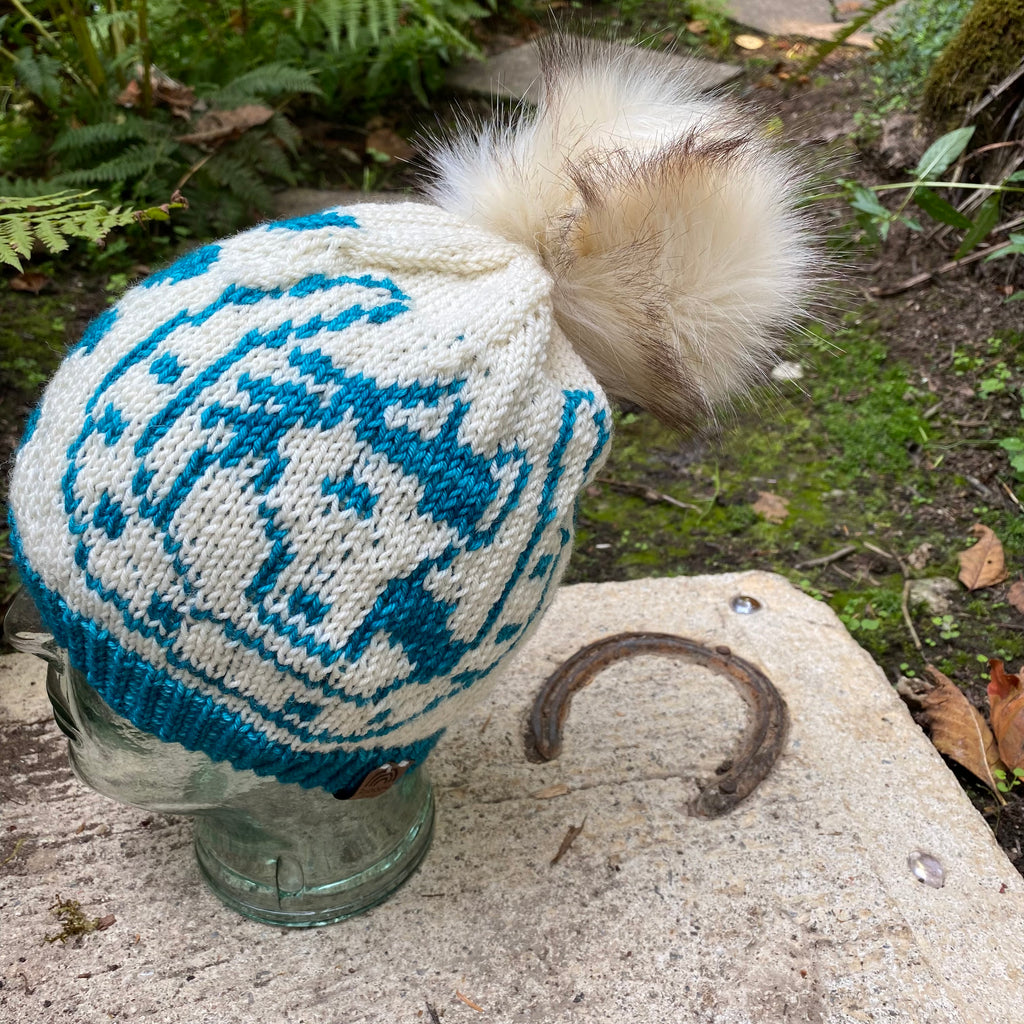 The Lucky Horse Toque _ Knitting Pattern – Rainbow Rows Knitting