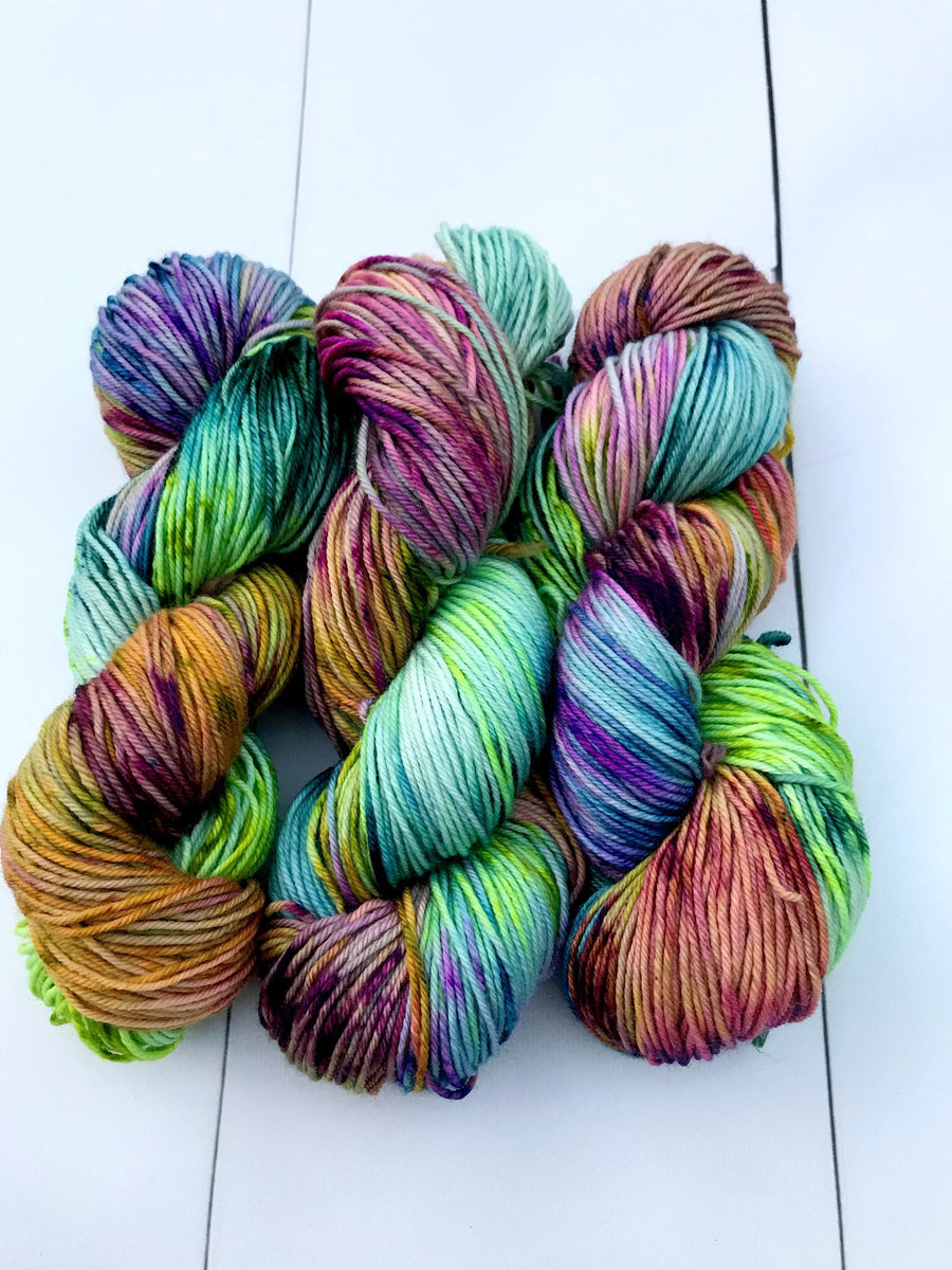 Burlesque - Worsted - Okanagan Dye Works – Rainbow Rows Knitting